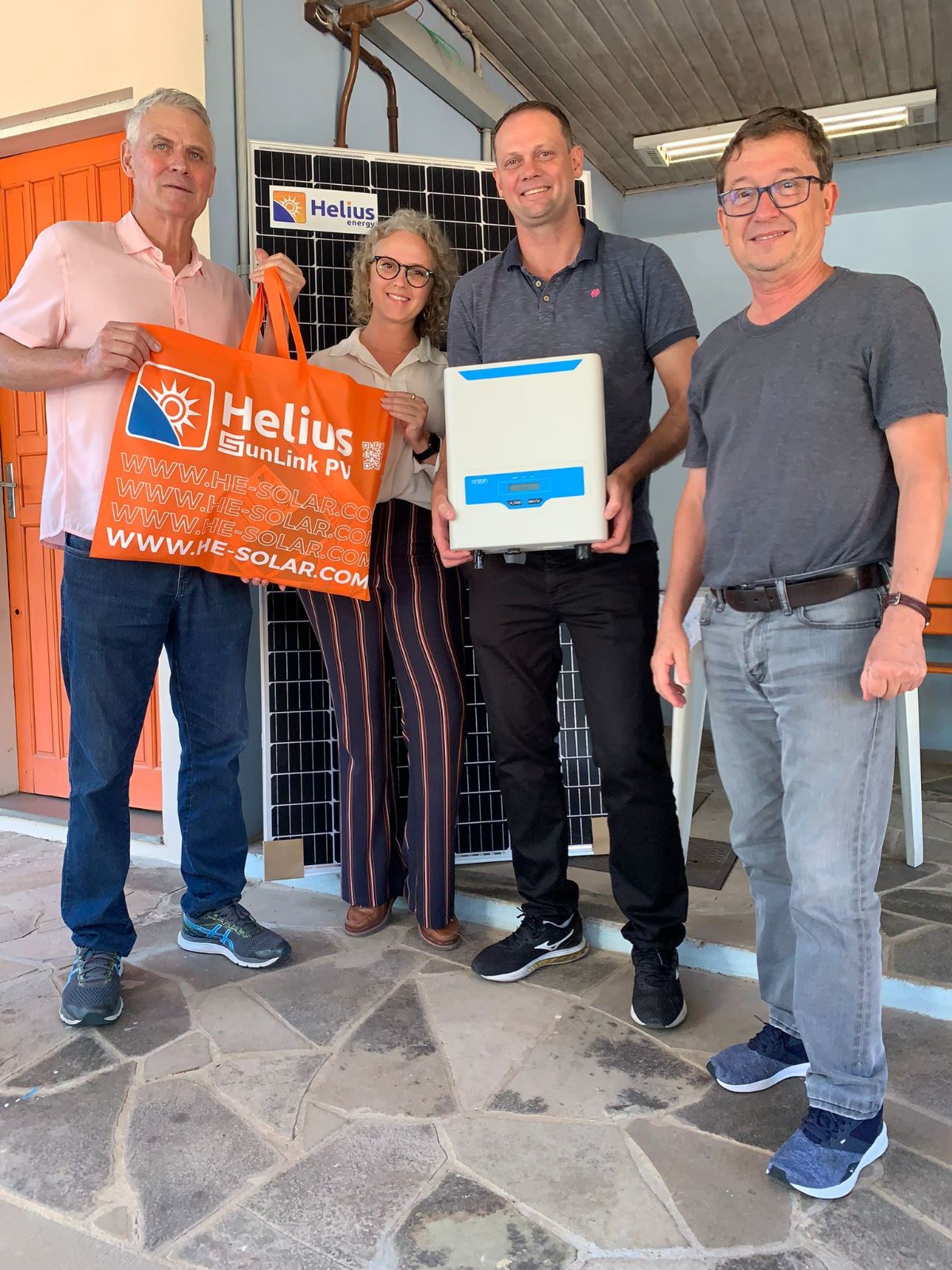 Orizon Energia Solar e Helius Sunlink PV fazem doação de usina solar ...